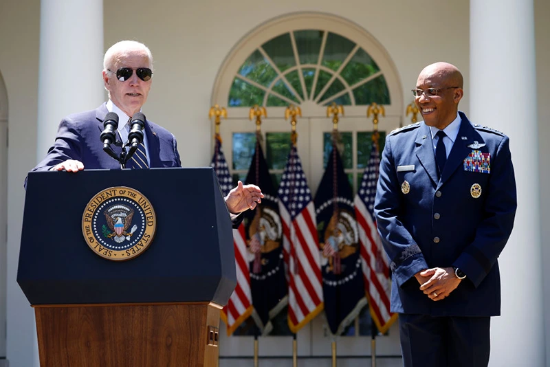 Biden announces his pick for the new chairman of the joint chiefs of ...