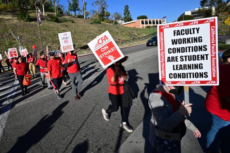 29,000 California State University Faculty Initiate Strike Across 23 ...