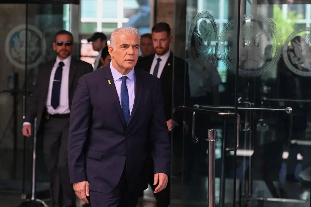 Israeli Opposition Leader Lapid Holds High-Level Talks In D.C. – One ...