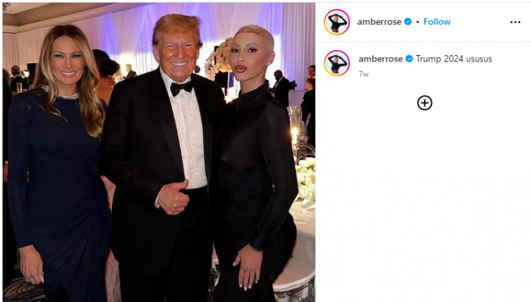 Model And Rapper Amber Rose Says She Will Be Speaking At RNC Next Week ...