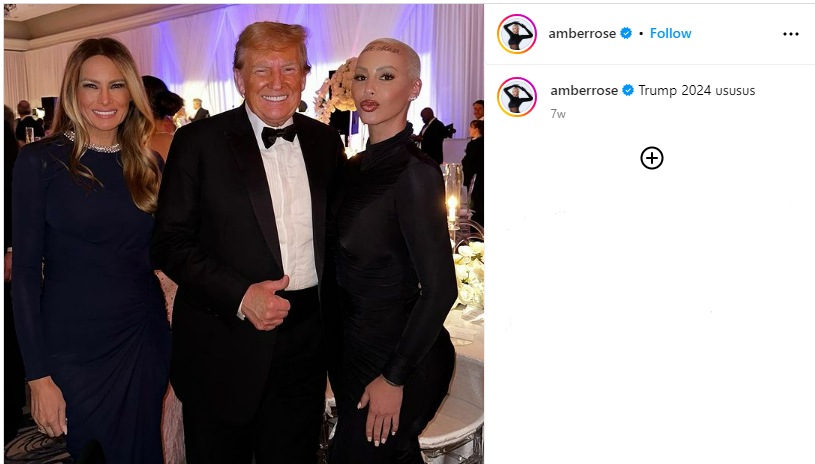 Model And Rapper Amber Rose Says She Will Be Speaking At RNC Next Week ...