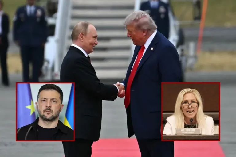 MTG: Zelensky trying to ‘sabotage’ Trump-Putin meeting with drone ...