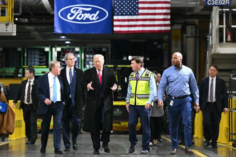 WH: Trump’s response to now suspended Ford factory worker was ...