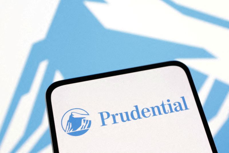 Illustration shows Prudential Financial Inc logo – One America News Network