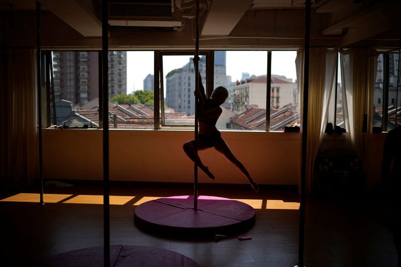 The Wider Image: Shanghai’s ‘voguing’ dancers step lightly to avoid ...