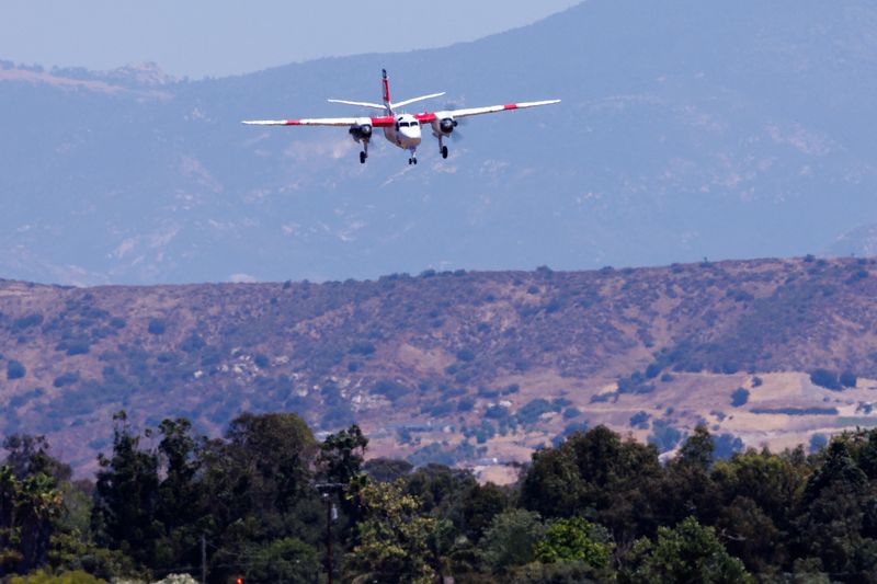 Cal Fire Air Attack Base at Ramona airport in California – One America ...